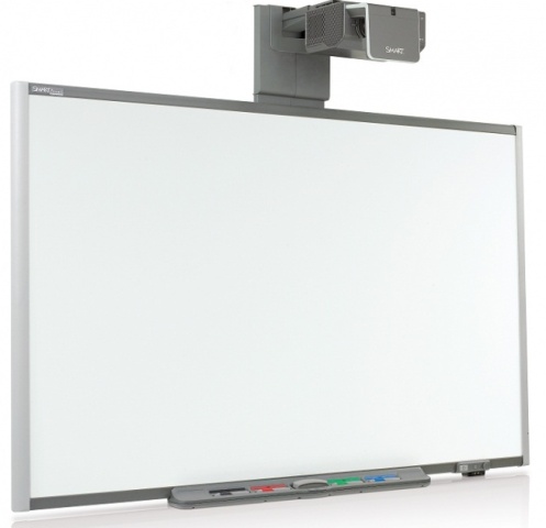 Интерактивная доска SMART board SB690 с проектором UF75W купить по цене ...